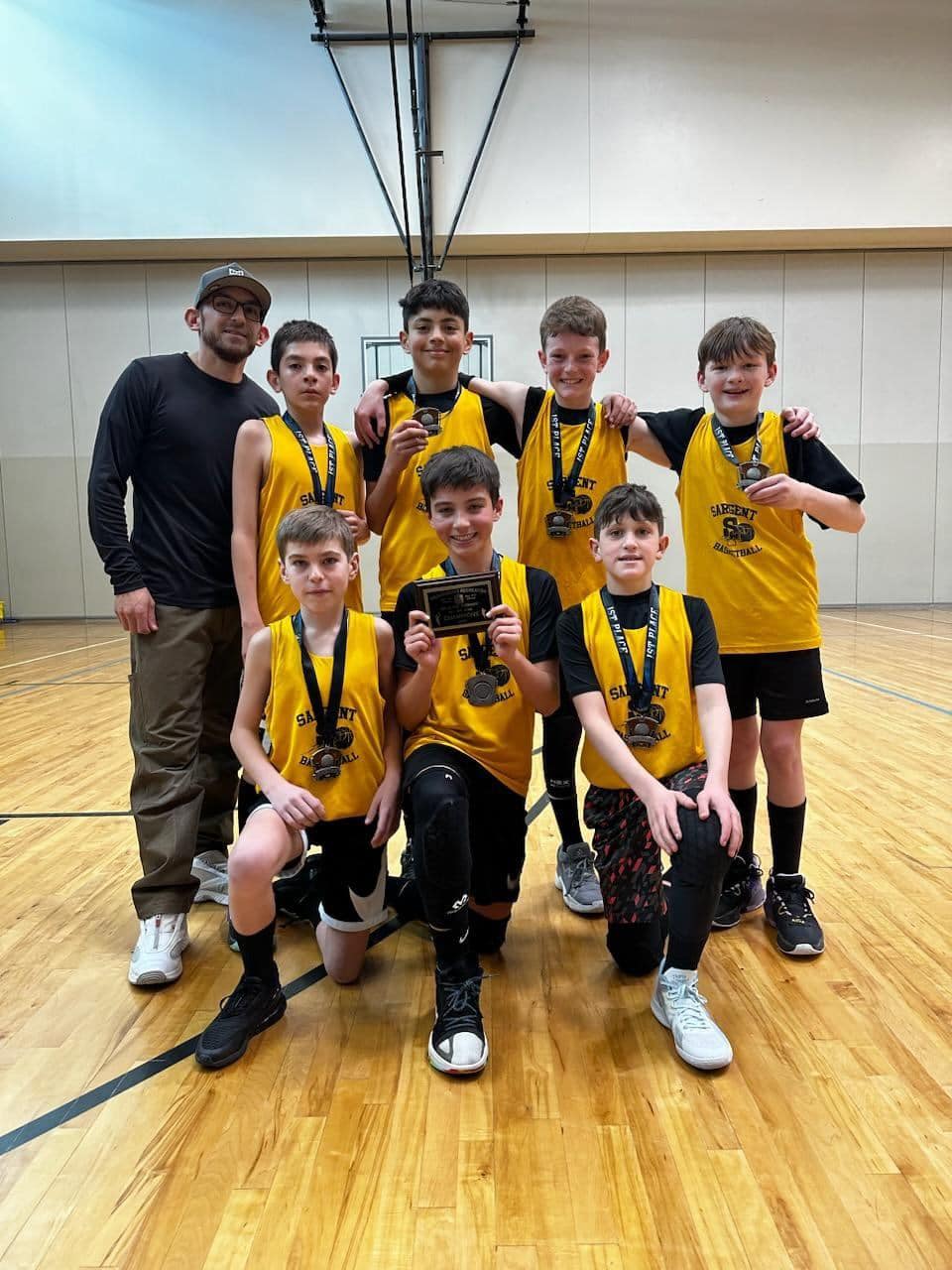 Congratulations Coach Cano and the 5th/6th grade boys basketball team ...
