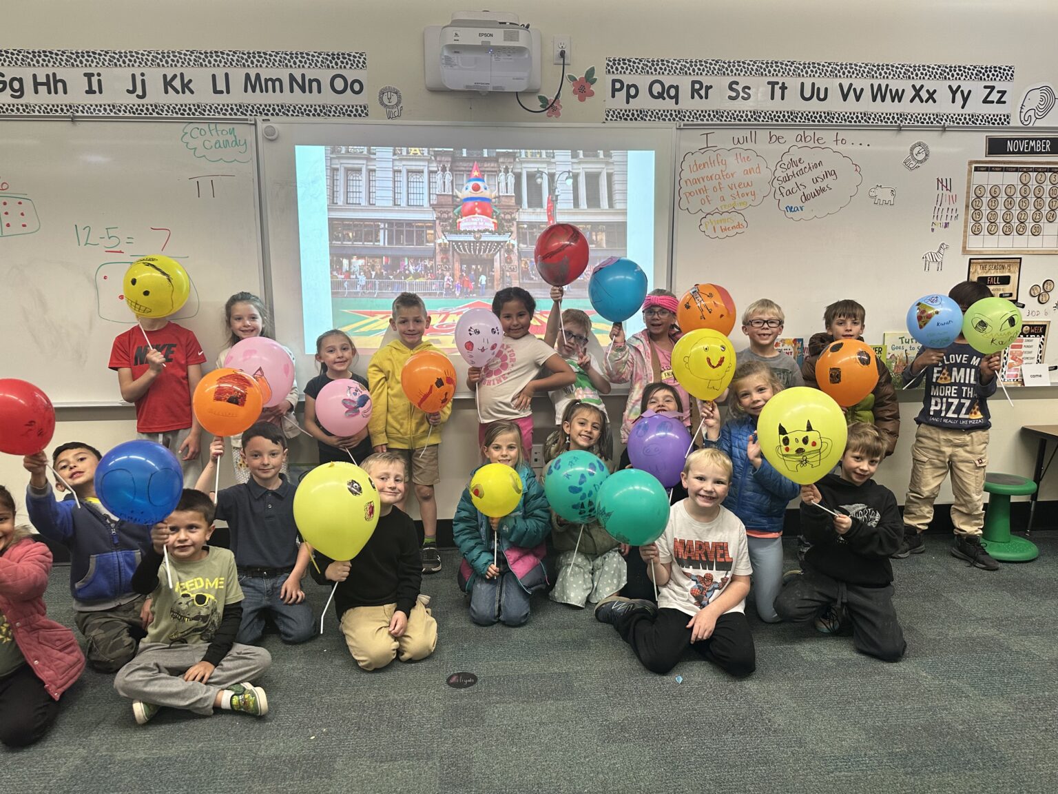 First Grade Hosted Their Own Macy’s Thanksgiving Day Parade – Sargent ...