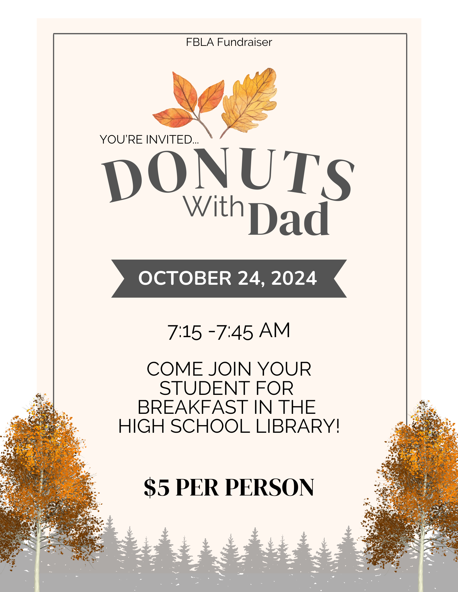 Donuts with Dad – Sargent School District