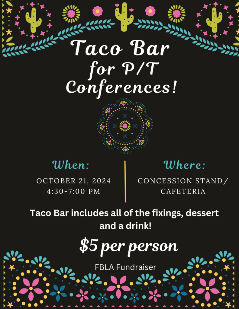 FBLA Taco Bar – Sargent School District